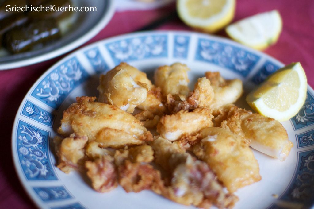 Angebratene Kalamaris (Kalamarakia Tiganita) – Griechische Küche